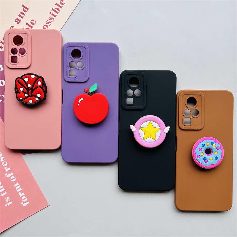 Infinix Zero X Pro Casing Case Cover Liquid Silicone with Cartoon ...