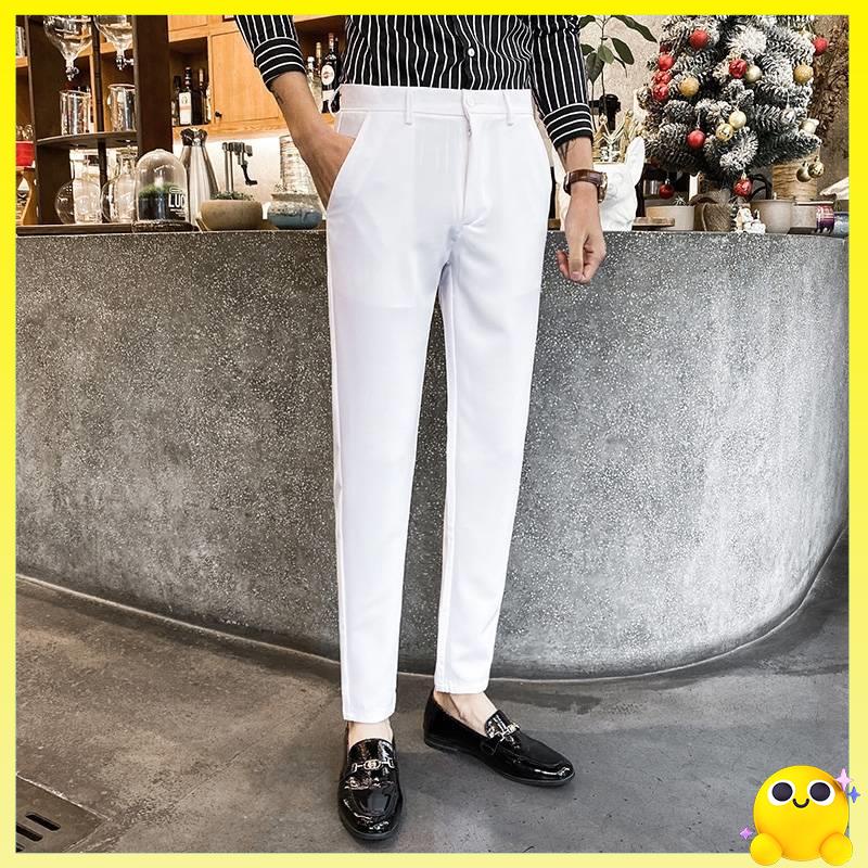 touser pants for men kaki pants for men Nine new hang down nine points ...