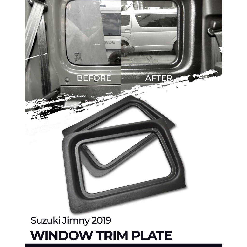 Suzuki Jimny 2019-2024 Window trim 1 set 2 pcs ( Jimny Accessories ...