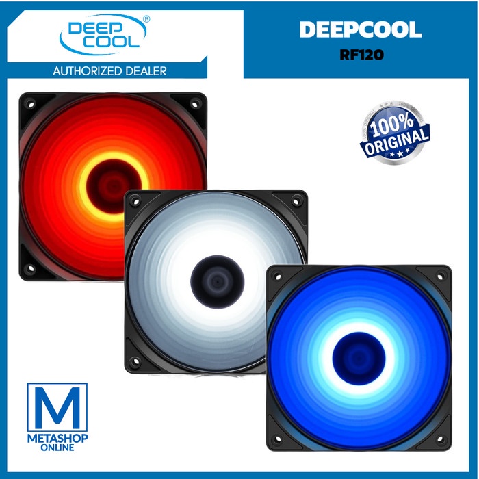 Deepcool Fan Casing RF 120 Blue Red White PC Fan Case Cooler 12 CM ...