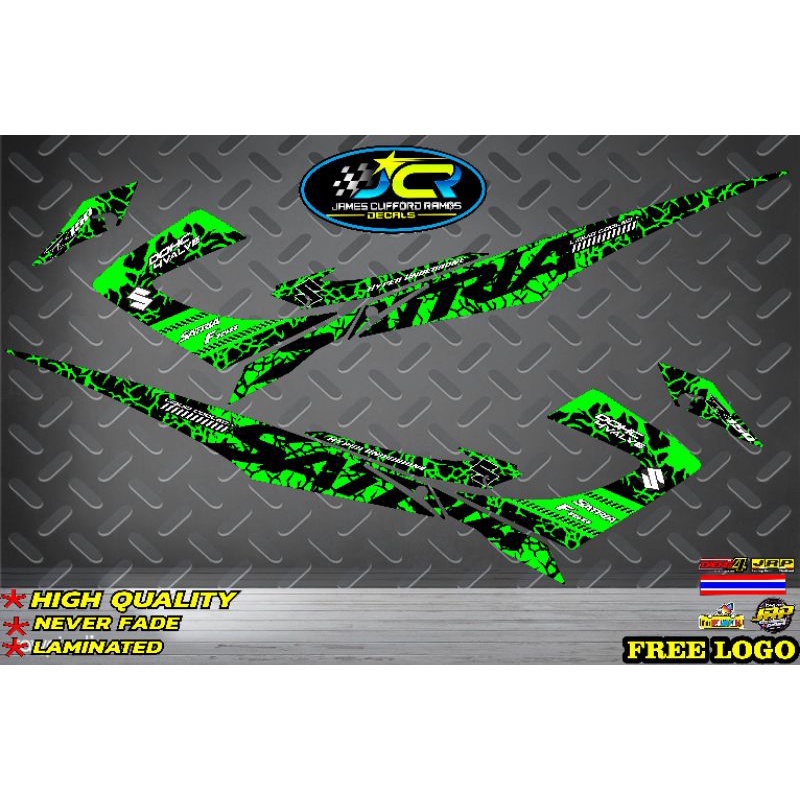 Raider 150 Reborn Satria Stock Decals Sticker | Shopee Philippines