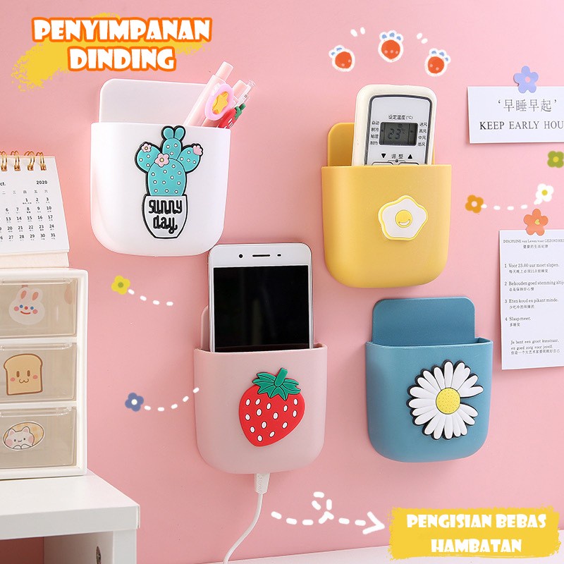 HP AC remote holder, multi-purpose wall mounted hanger box | Shopee ...