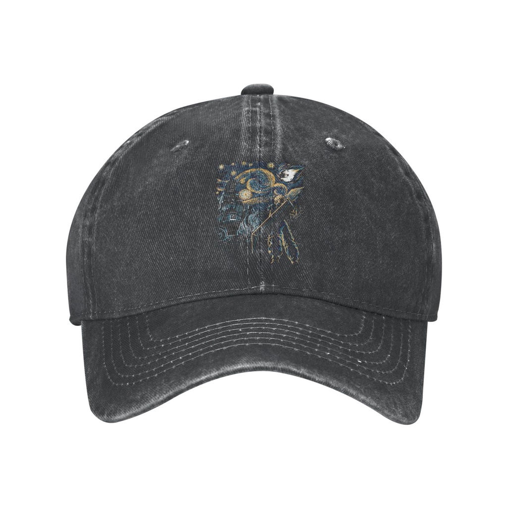 Premium Quality Snapback Cap Ff7 Final Fantasy Starry Night Remake ...