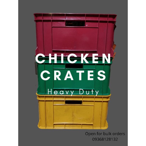 Dressed Chicken Crates ( Heavy Duty) | Shopee Philippines