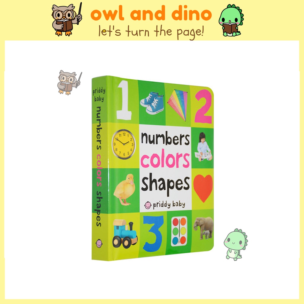 Numbers Colors Shapes (Board Book) | Shopee Philippines