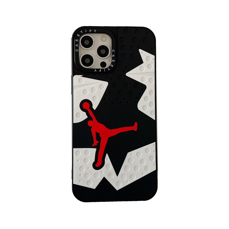 New CASETiFY X Red Logo Black White 3D PVC Casing For Apple IPhone 14 ...