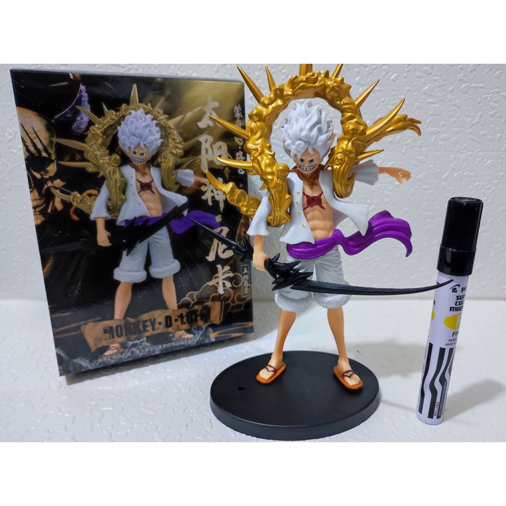 One Piece Luffy Gear 5 Sun God Nika Luffy Shanks DXF Uta K.O Anime ...