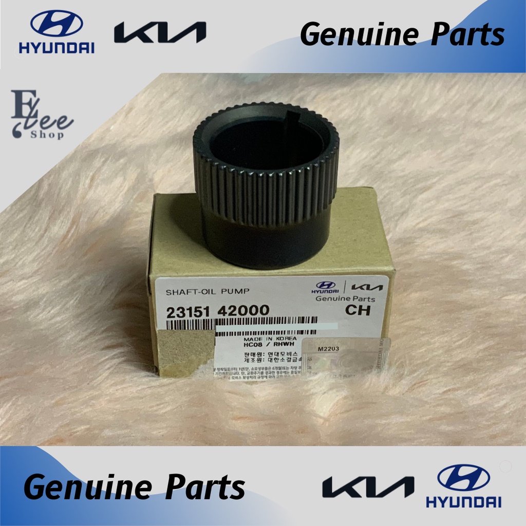 GEAR OIL PUMP SHAFT 2315142000 for Starex, H100 D4BH/D4BB Engine ...