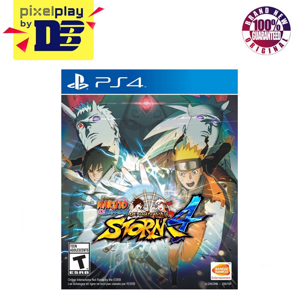 PS4 Naruto Shippuden Ultimate Ninja Storm 4 All | Shopee Philippines