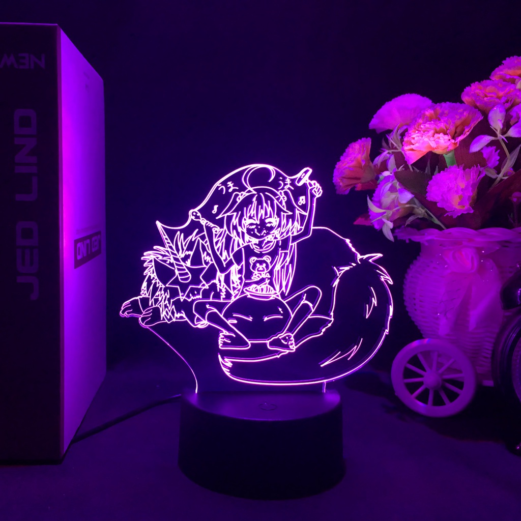 3d Lamp Slime Isekai Milim Nava Figure for Kids Bedroom Decor That Time ...