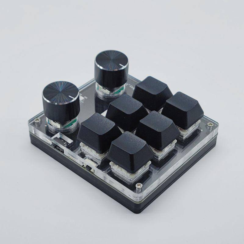 Bluetooth wired wireless custom keypad one-click copy and paste multimedia keyboard shortcut ...