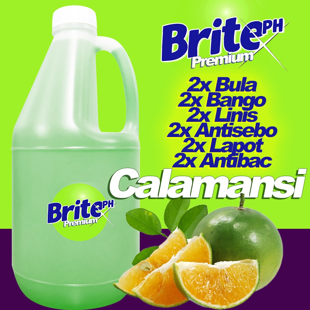 BritePH Premium Dishwashing Liquid (Calamansi Green) | Shopee Philippines
