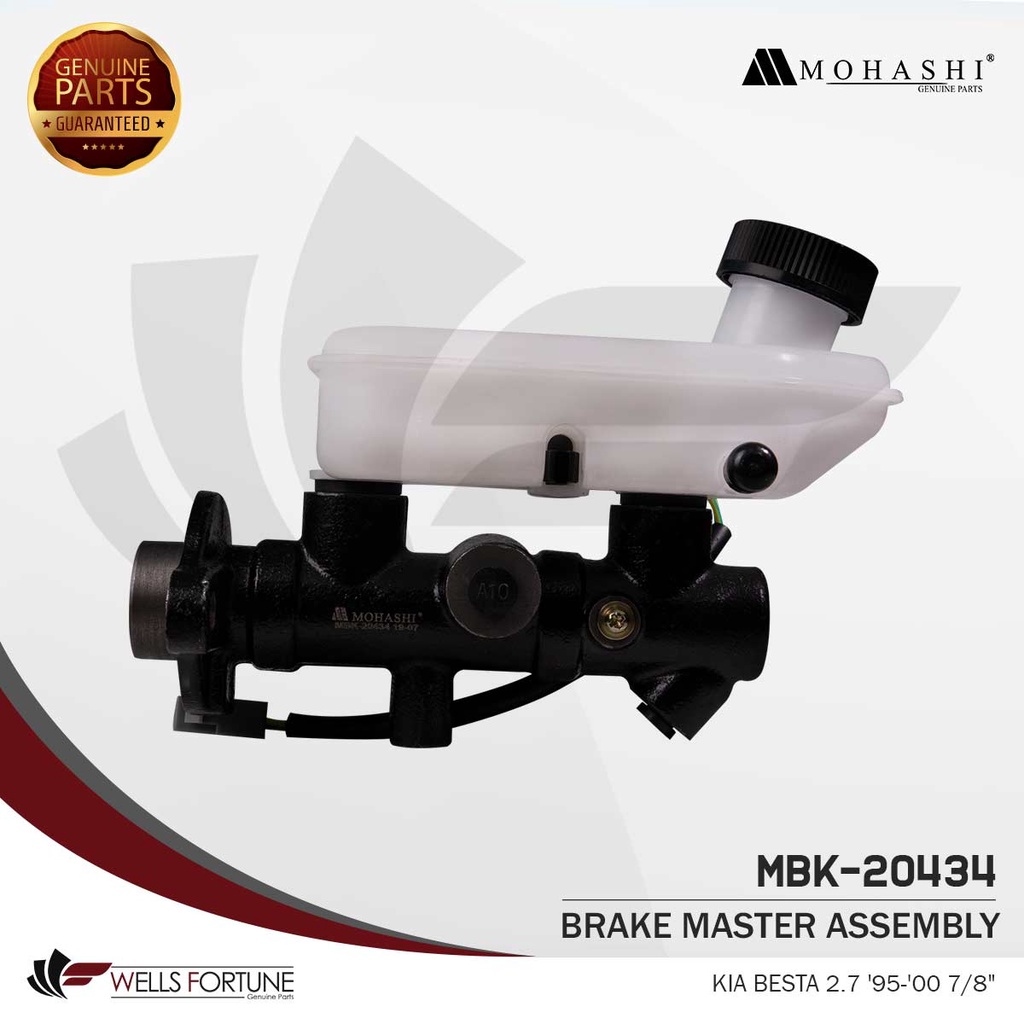 KIA BESTA 2.7 1995 - 2000 BRAKE MASTER ASSEMBLY ST20-43-400 7/8 ...