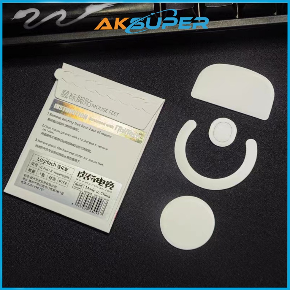 【Hot Sale】 Corepad Esports Tiger Ice Mouses Feet for Logitech G Pro X ...