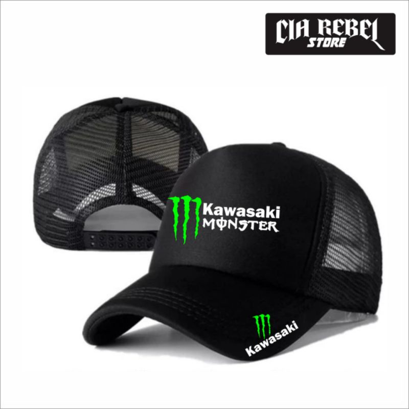 Kawasaki TRUCKER RACING Net Hat MOTOGP Motorcycle RACING Cap - CIA ...