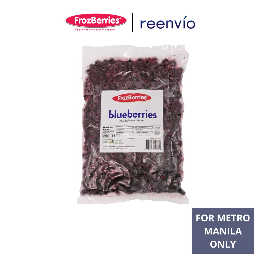 Frozberries Fresh Frozen Fruit Berries 500g (Strawberry, Blueberry) - SF c/o Buyer | Shopee ...