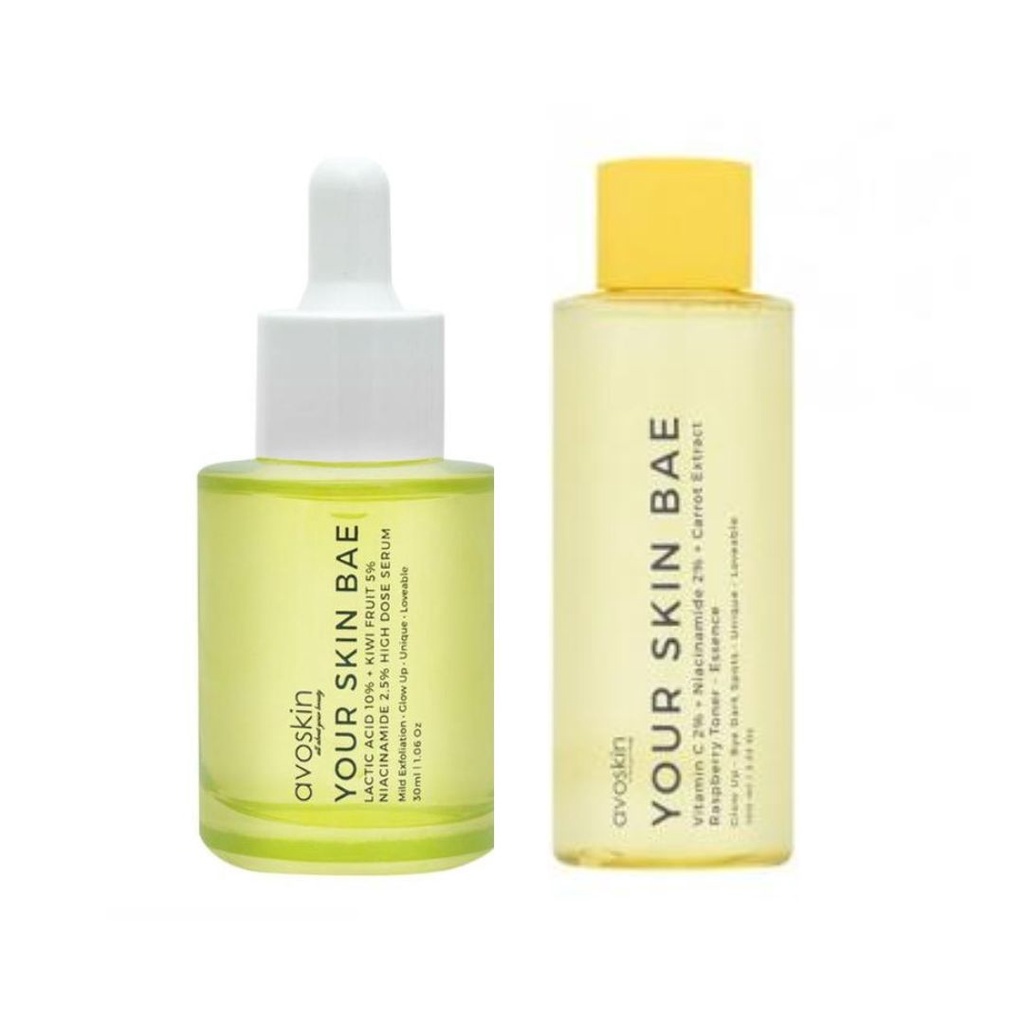 Avoskin YSB Lactic Acid Serum + Avoskin YSB Vit C Toner | Shopee ...