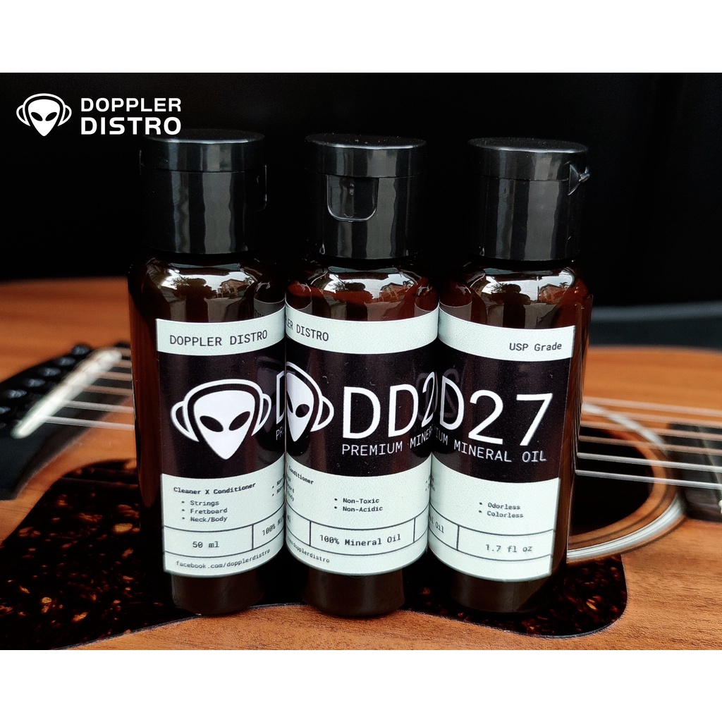 Doppler Distro DD27 Guitar Strings & Fretboard Oil Cleaner ...