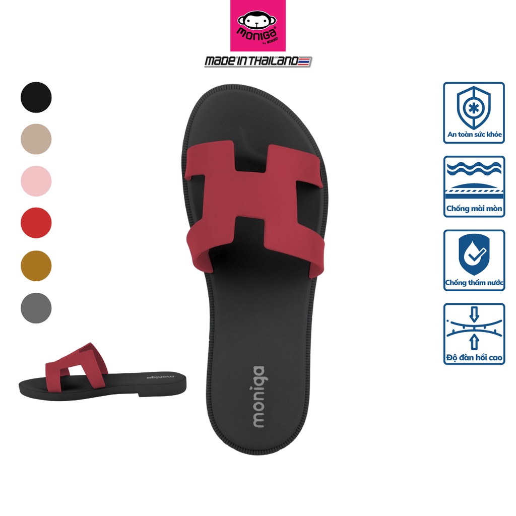 Thai women's fashion sandals with H-shaped straps brand MONOBO - MON913 ...