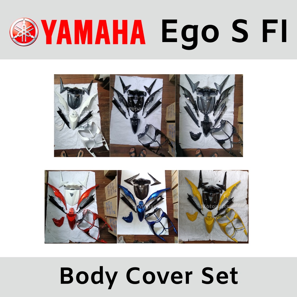YAMAHA EGO S Fi Body Cover Set Coverset Body Kit Parts Coverset Fuel ...