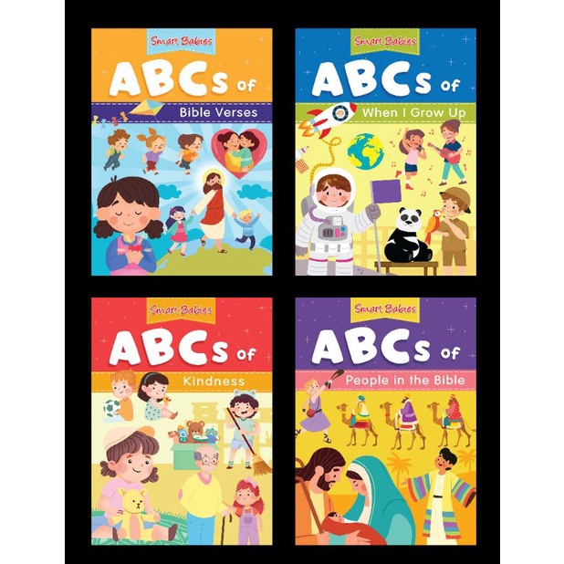 SMART BABIES ABCS SET OF 4 (WHEN I GROW UP, KINDNESS, PEOPLE IN THE ...