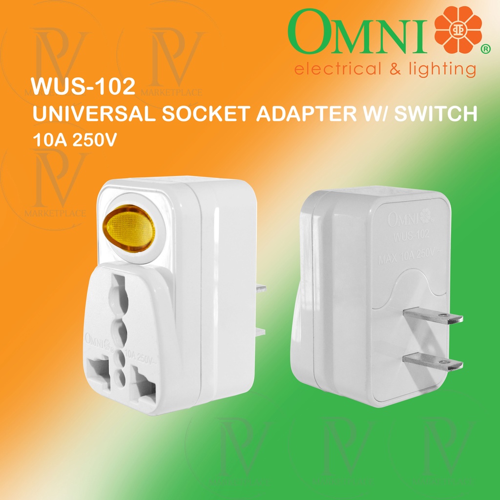 OMNI Travel Adapter, Universal Adapter, Octopus Adapter, Swing Type ...