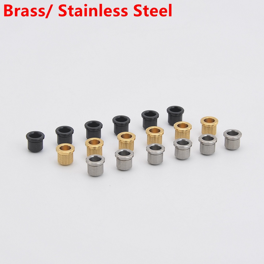 BD-(100% stock)8MM Brass/ Stainless Steel Through Body String Ferrules ...
