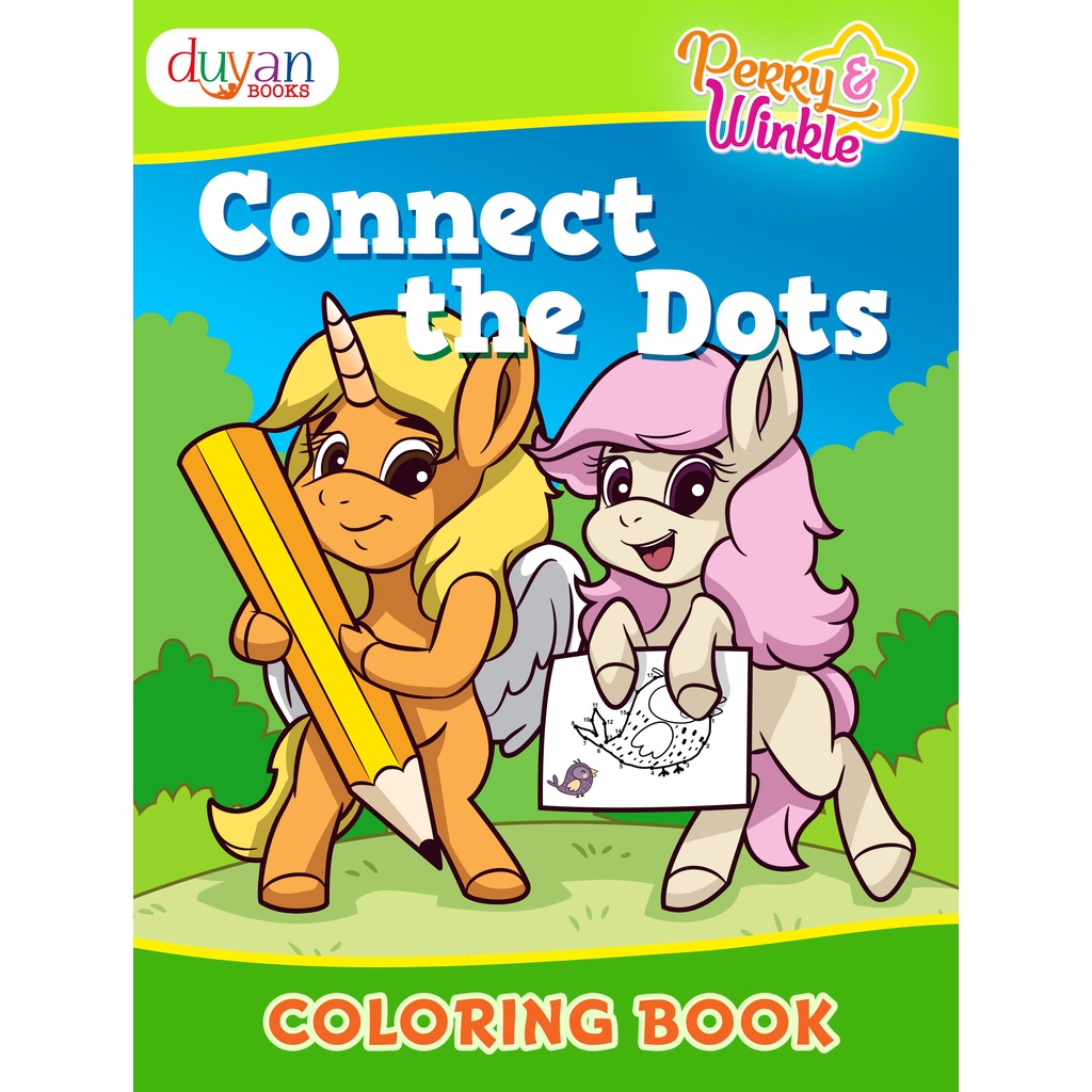 Perry & Winkle - Connect the Dots Coloring Book - Duyan Books | Shopee ...