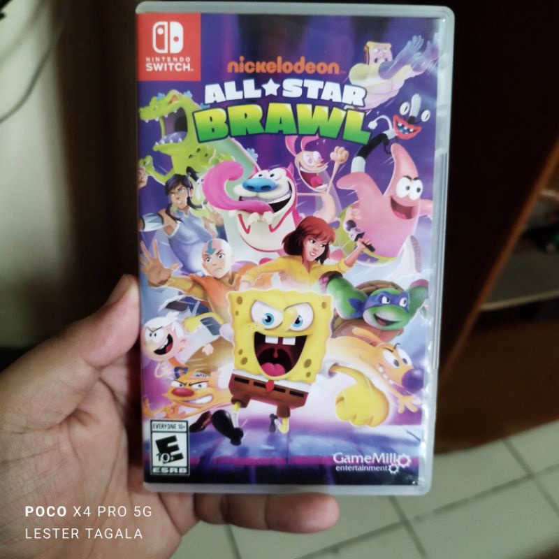 Nickelodeon All Star Brawl Nintendo Switch USA Used | Shopee Philippines
