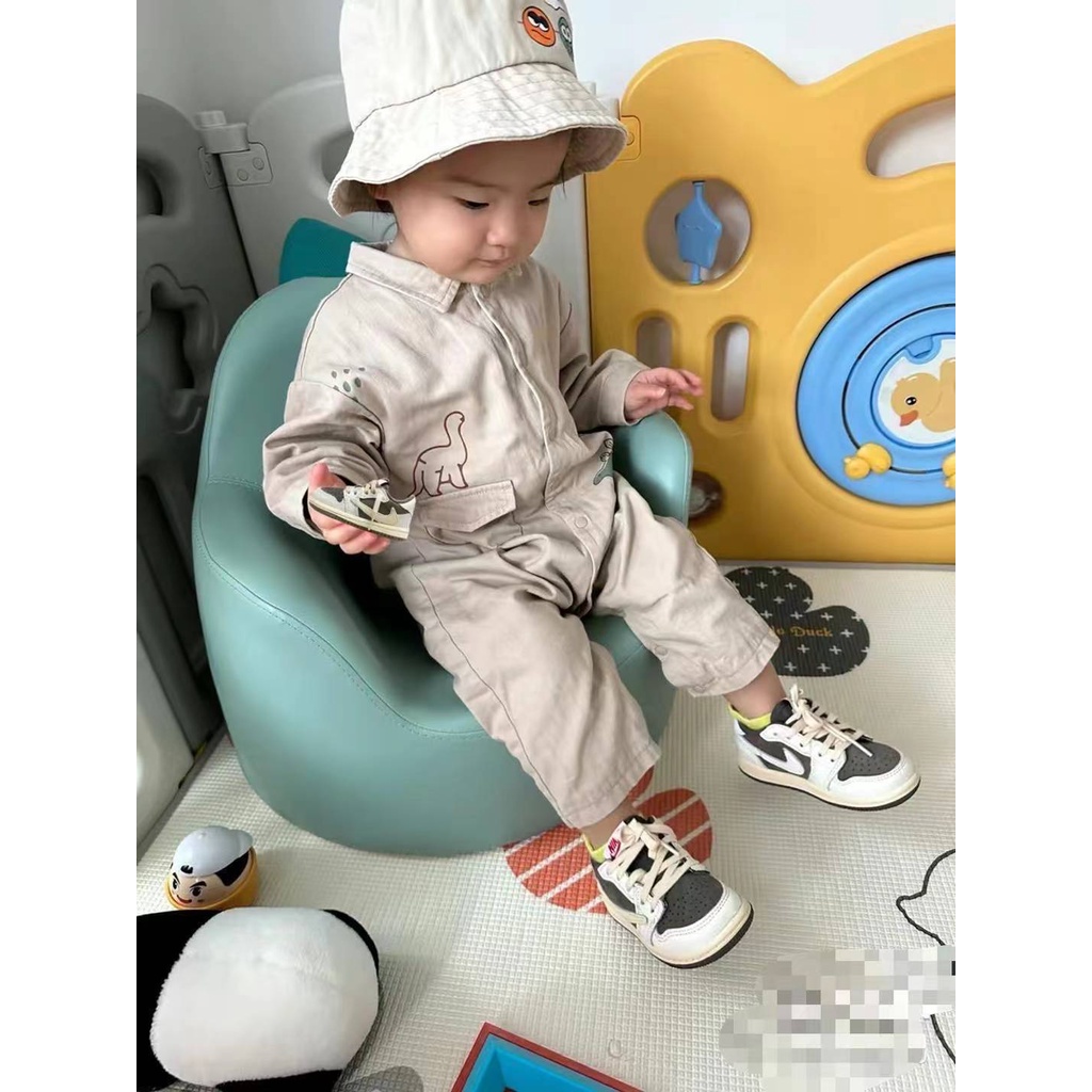 AK-Sports kids T2ravis Scott x Air ajordan 1 low OG"reverse mocha ...