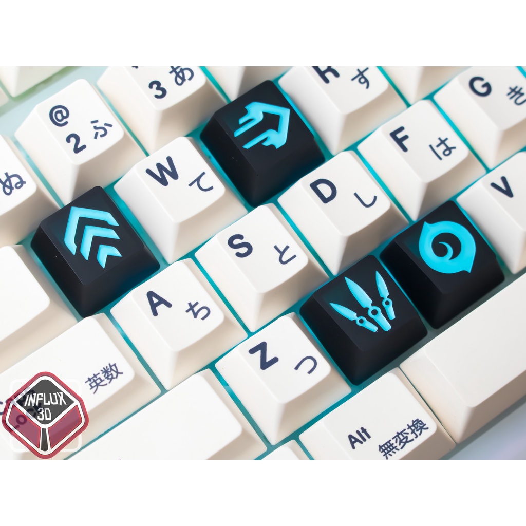 VALORANT KEYCAPS AGENT SKILLS SET FOR MECHANICAL KEYBOARD | Shopee ...