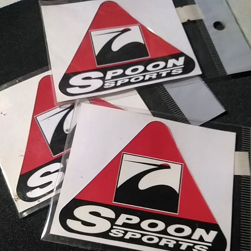 1 PC PRINT AND CUT SPOON SPORTS DECAL STICKER HIGH QUALITY IN COLOR ...