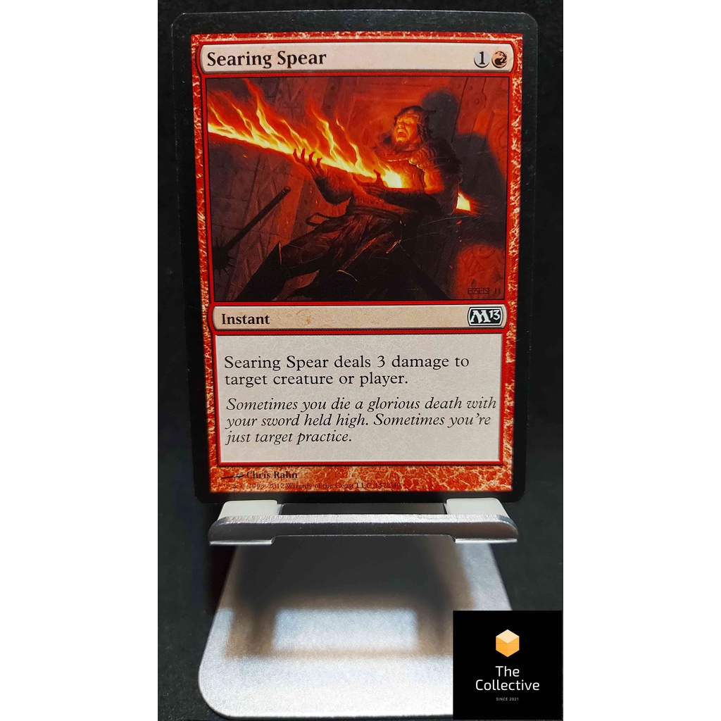 Magic the Gathering - MTG Card Game - Searing Spear - [RED] / [ID: RB1 ...