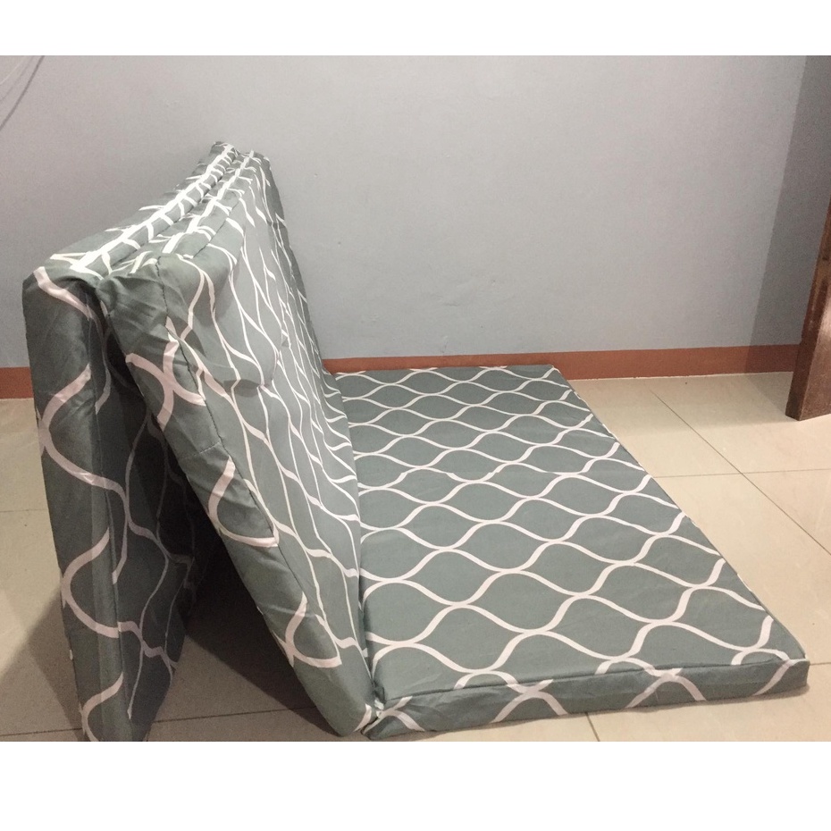 3 Fold Foam Cover with Long Zipper Super Affordable | Shopee Philippines
