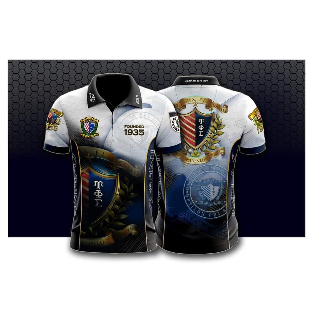 UPSILON PHI SIGMA 1935 Full Sublimation Tshirt Polo Shirt | Shopee ...