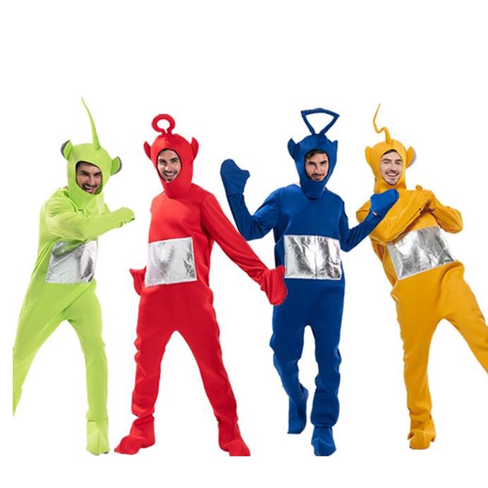 Adult Unisex Funny Teletubbies Costume Men Women Lovely Cartoon ...