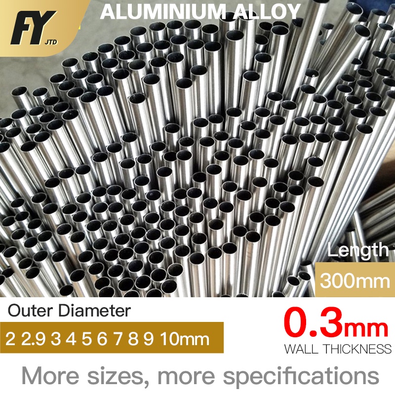 FUYI aluminum tube 0.3mm wall thickness 300mm length High Quality ...