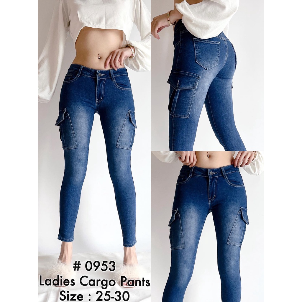 Fashion Type Six Pocket Skinny Fit Type Pants For women 0953 | Shopee ...