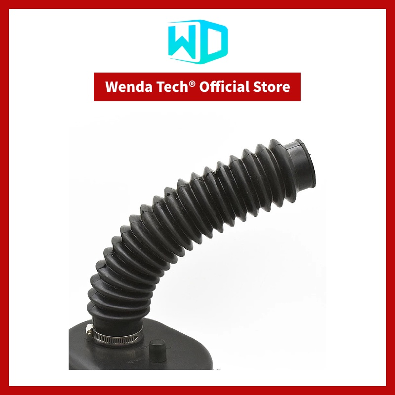 Autobike Air Filter Hose Cold Air Intake Black Motorcycle Flexible Hose ...