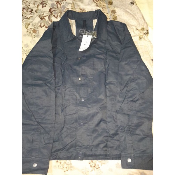 SFERA MEN NAVY BLUE JACKET REGULAR FIT MEDIUM 38 | Shopee Philippines
