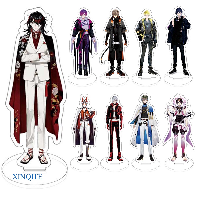 XINQITE Anime Luxiem VTuber Figures Acrylic Stand Shu Mysta Luca Ike ...