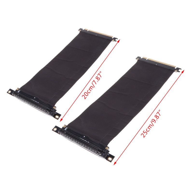 【High Quality】 PCI Express PCIe3.0 16X to Flexible Cable Adapter 90 ...