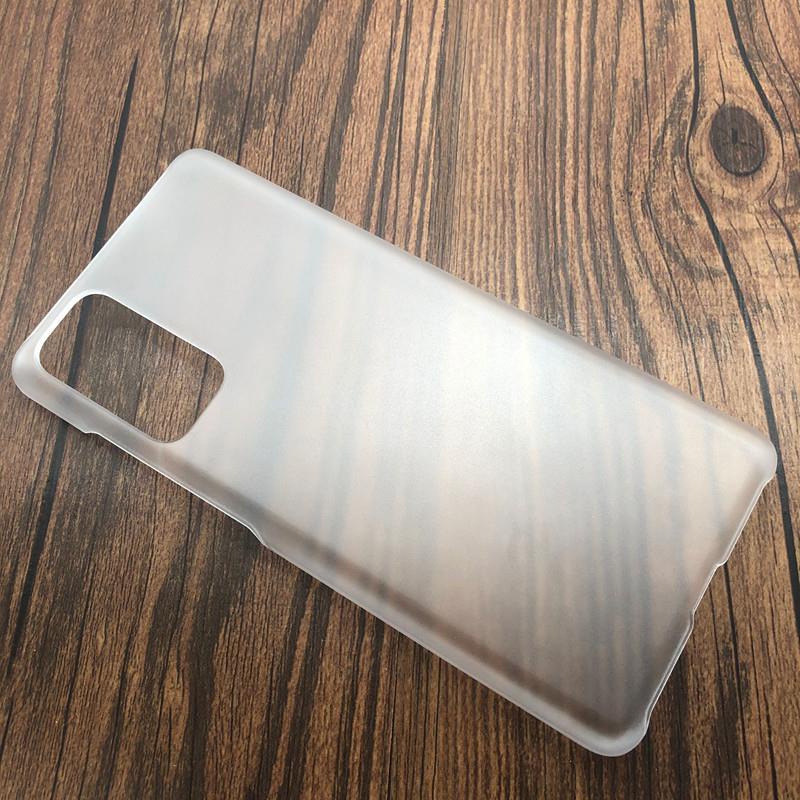 Ultra Thin Matte Transparent Back Cover Hard Case For Samsung Galaxy ...