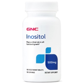 GNC Inositol 500 MG, 100 Vegetarian Tablets | Shopee Philippines