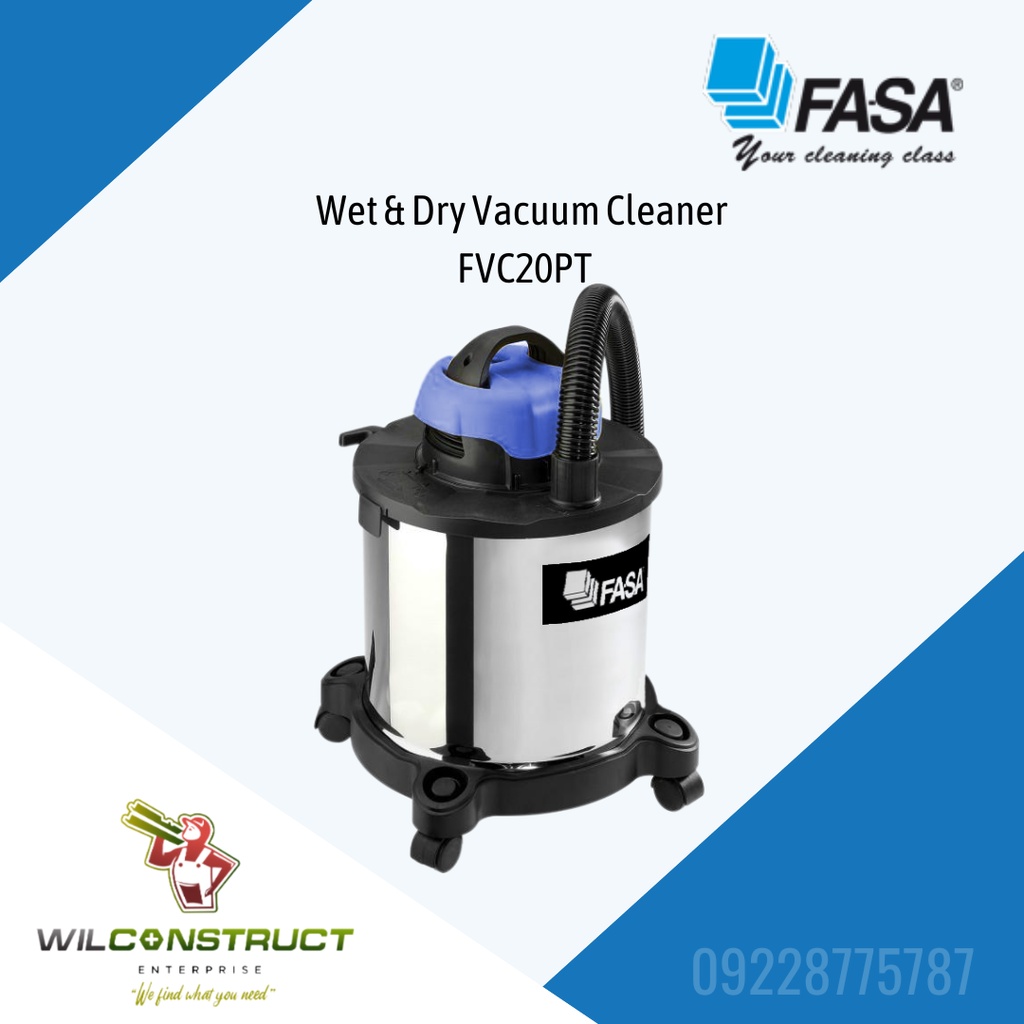 FASA Wet & Dry Vacuum Cleaner (FVC 20 XT) | Shopee Philippines