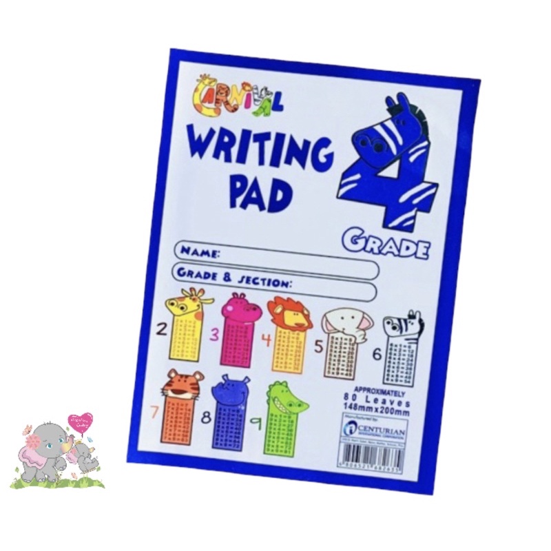 Grade 4 Pad paper 80 Leaves | Shopee Philippines