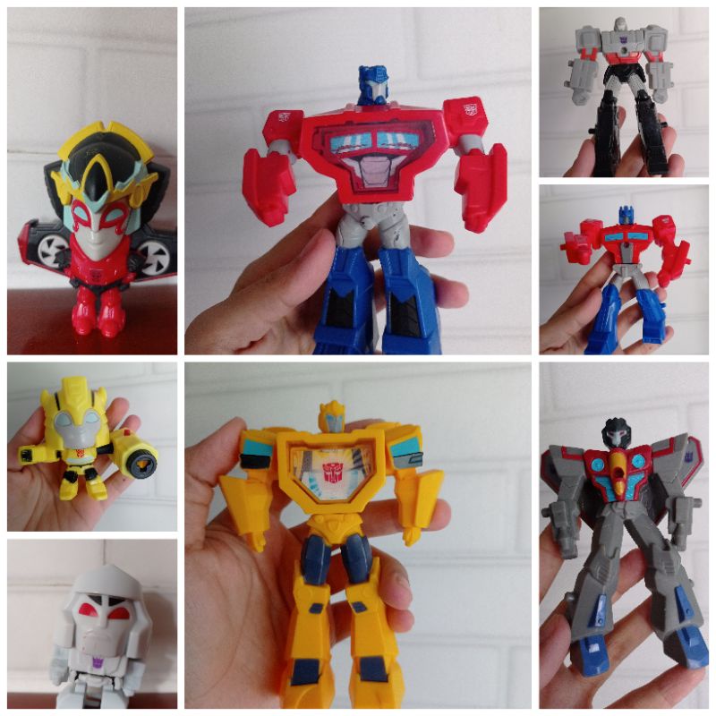 Mcd happy meal transformer toy / happy meal transformer toy | Shopee ...