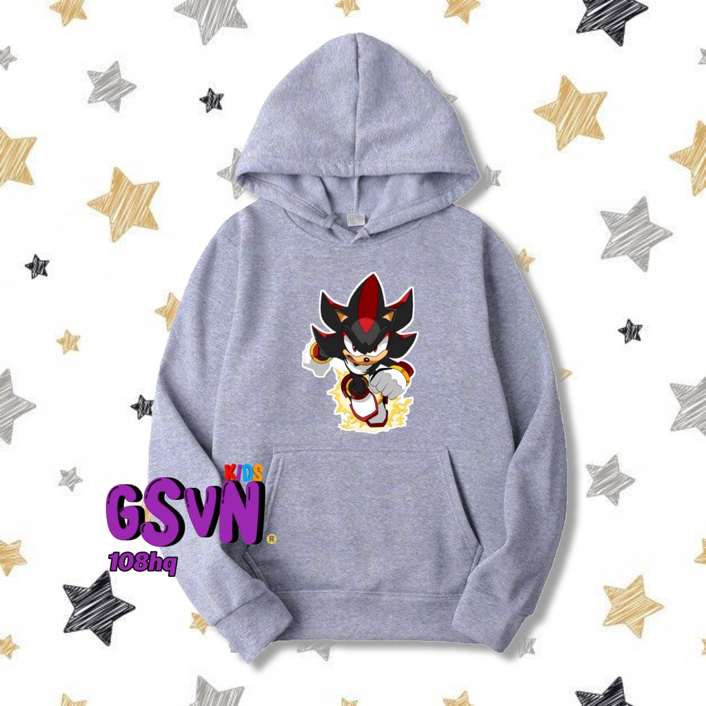 Jacket Kids - Hoodie Sweater Baju Shadow Skin Character Sonic the ...