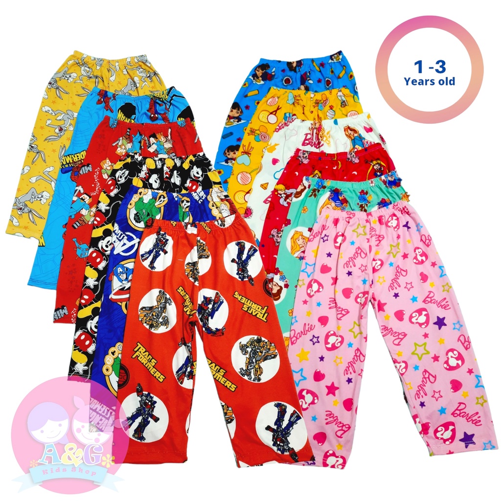 WT - 5 pcs BUNDLE Pajama sleepwear for KIDS boy and girl 1 to 8 yrs old ...