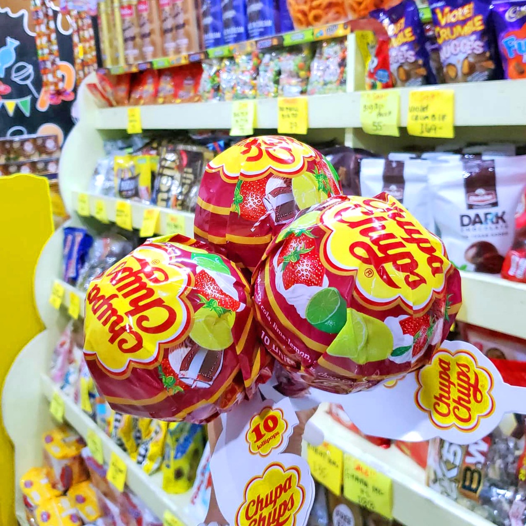 Chupa Chups Mini Mega Lollipop 10pc | Shopee Philippines